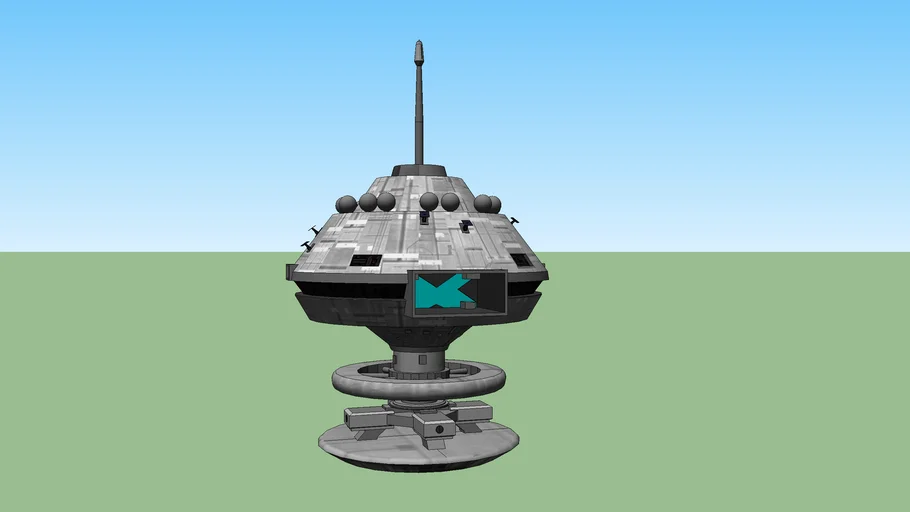 Federation Starbase - Basic Version | 3D Warehouse