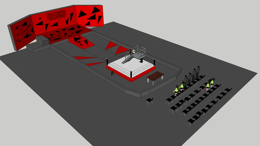 WWE RAW | 3D Warehouse