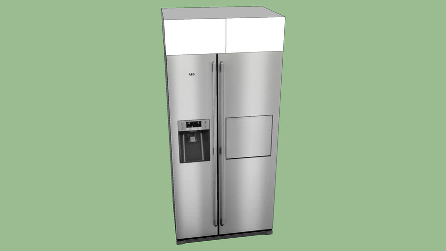 fridge with cabinet | 3D Warehouse