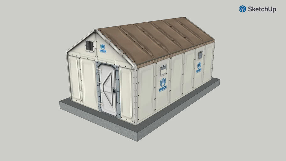 UNHCR Refugee Housing Unit | 3D Warehouse