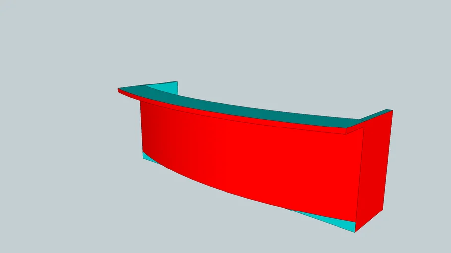 Banque d' acceuil | 3D Warehouse