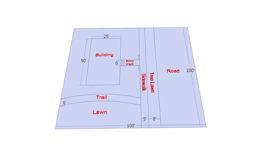 Flatwork Base - Drafted | 3D Warehouse