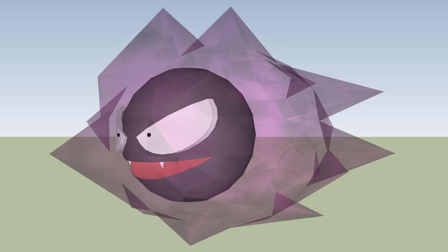 Pokemon Species Gastly | 3D Warehouse