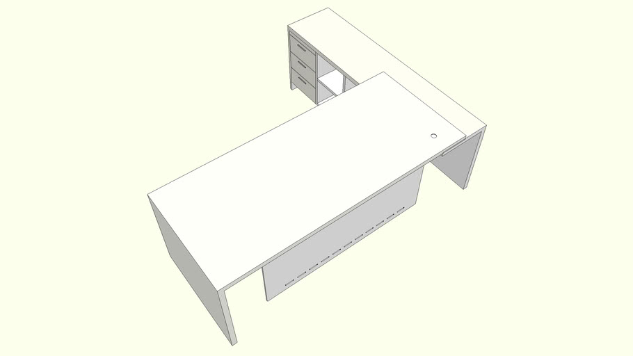 Director Table | 3D Warehouse