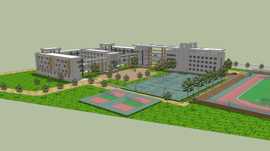 primary school in Shanghai | 3D Warehouse