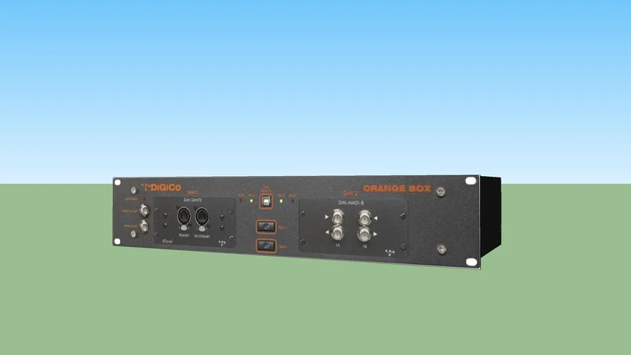 DiGiCo - Orange Box | 3D Warehouse