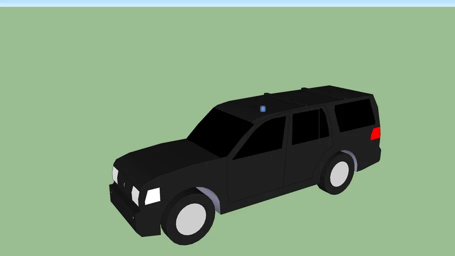lincoln navigator fbi | 3D Warehouse