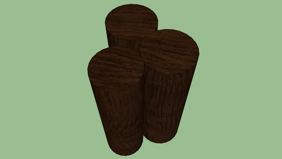 fire logs | 3D Warehouse