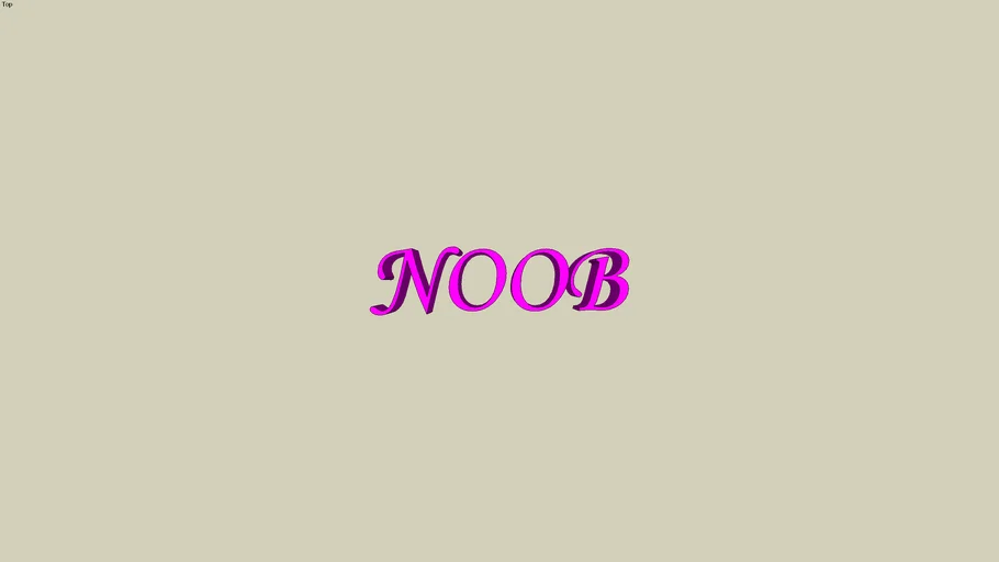 NOOB | 3D Warehouse