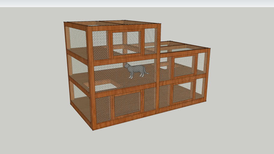 DIY Cat Cage | 3D Warehouse