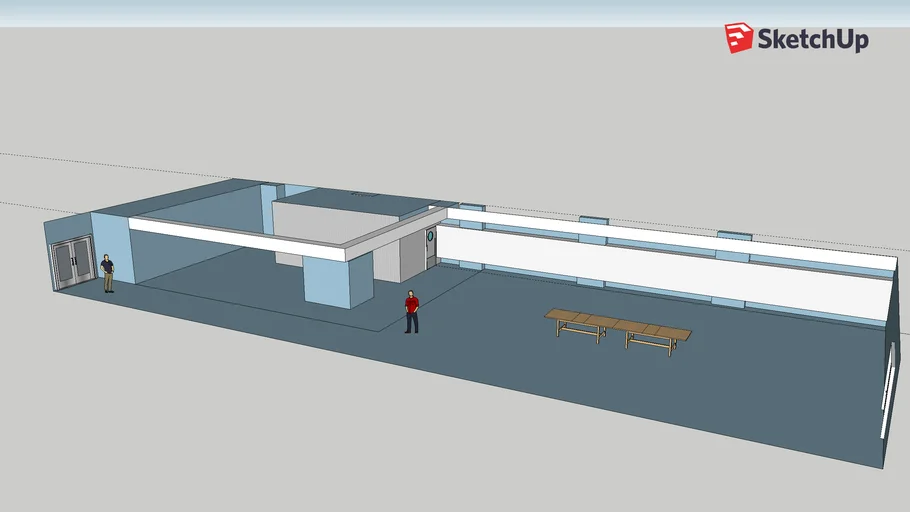 DSS - Inrichting refter basisplan | 3D Warehouse