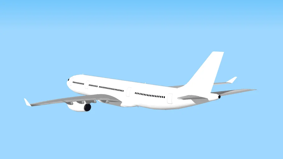 Airbus A330-200 Template {EDITED; 2Mb} | 3D Warehouse