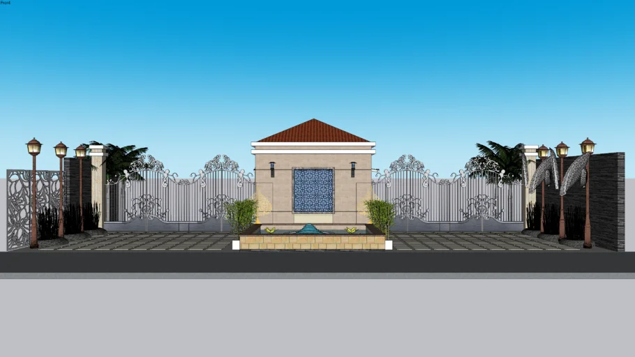 main gate | 3D Warehouse