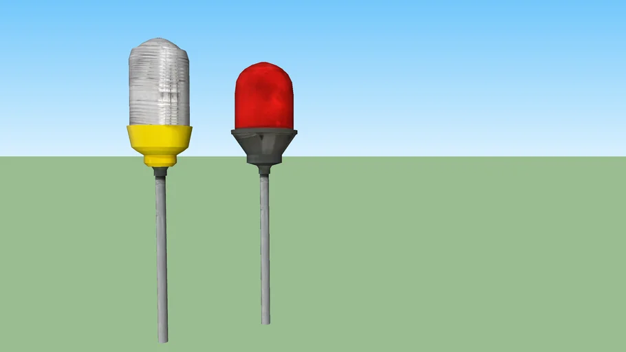 Obstruction Lights | 3D Warehouse