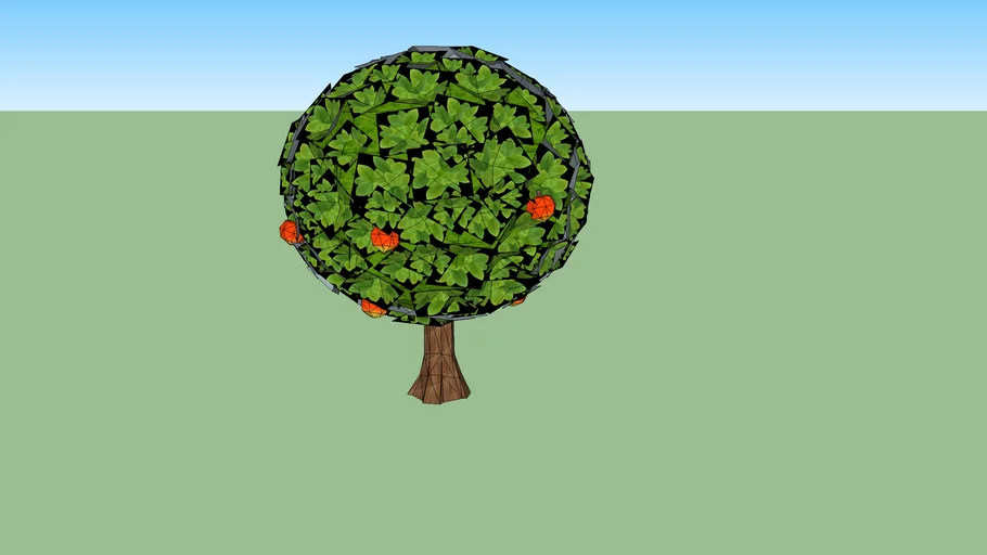 MK8 DLC - DL_TreeYoshiApple (map obj 0013) | 3D Warehouse