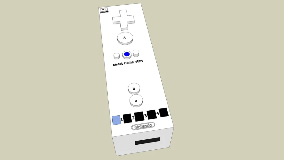 wii remote | 3D Warehouse