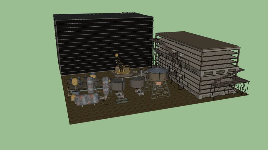 Industrial Area | 3D Warehouse