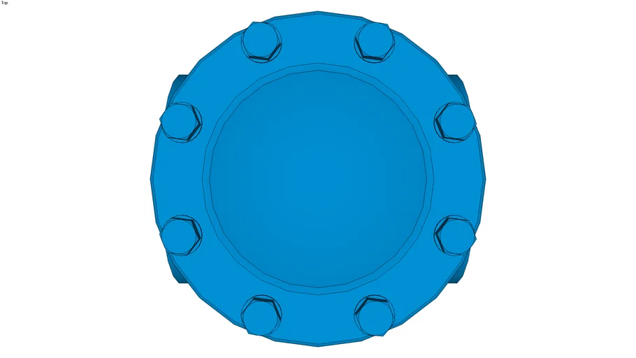 Swing Check Valve - JIS 10K | 3D Warehouse