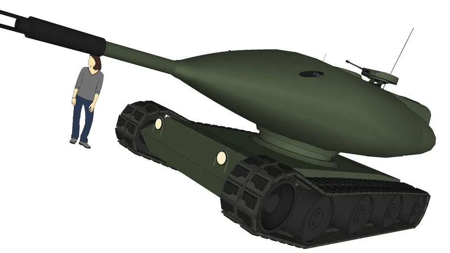 Chrysler TV-8 Medium Tank | 3D Warehouse