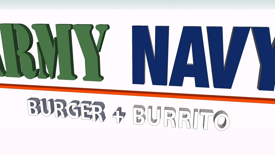 army navy logo | 3D Warehouse
