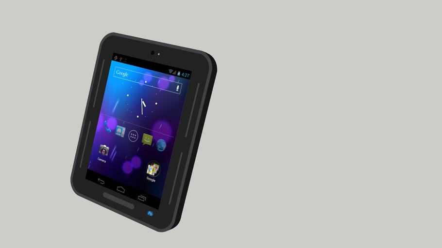 7' Facebook Android TAB | 3D Warehouse