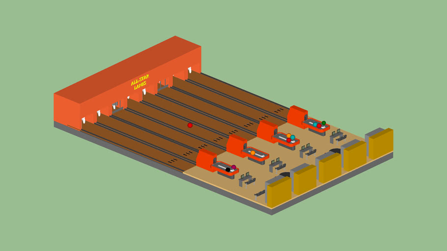 Bowling Alley | 3D Warehouse