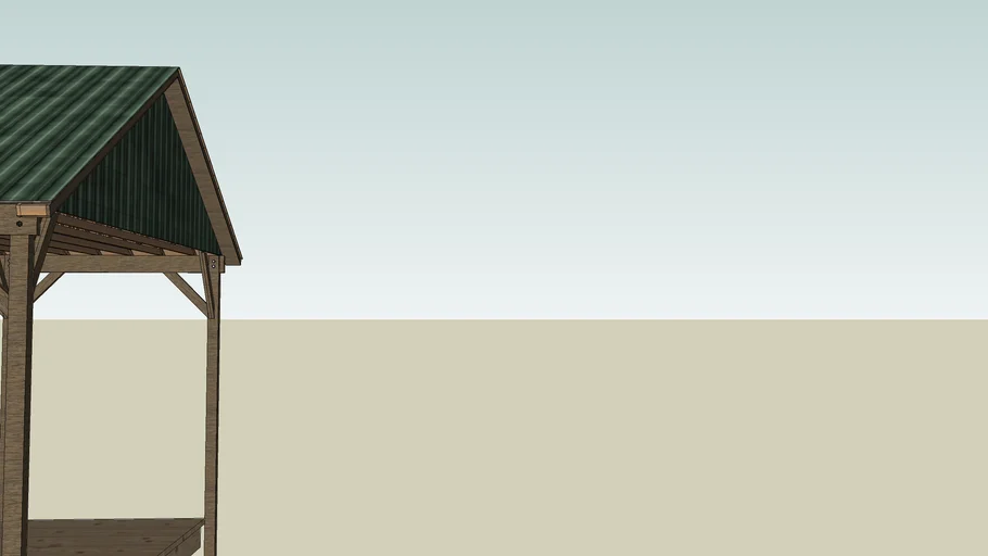 open shed | 3D Warehouse