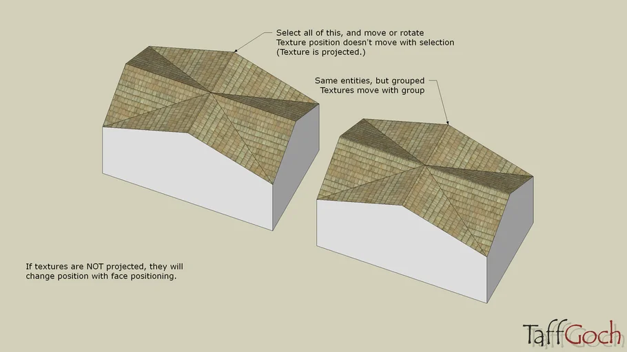 Texture move | 3D Warehouse