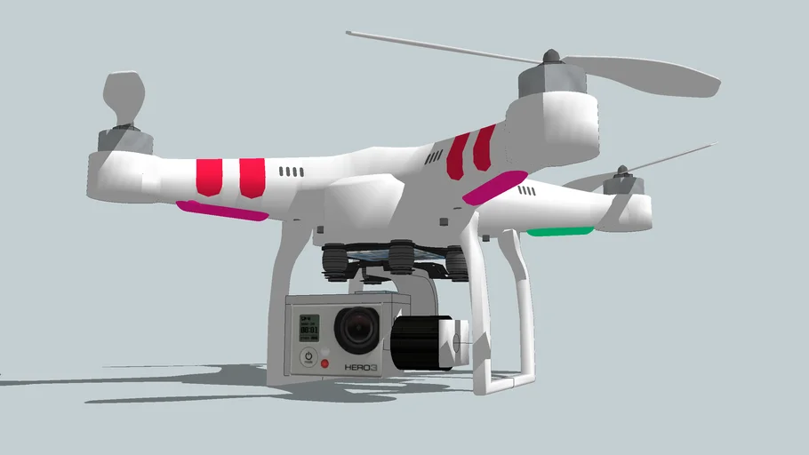 DJI PHANTOM | 3D Warehouse