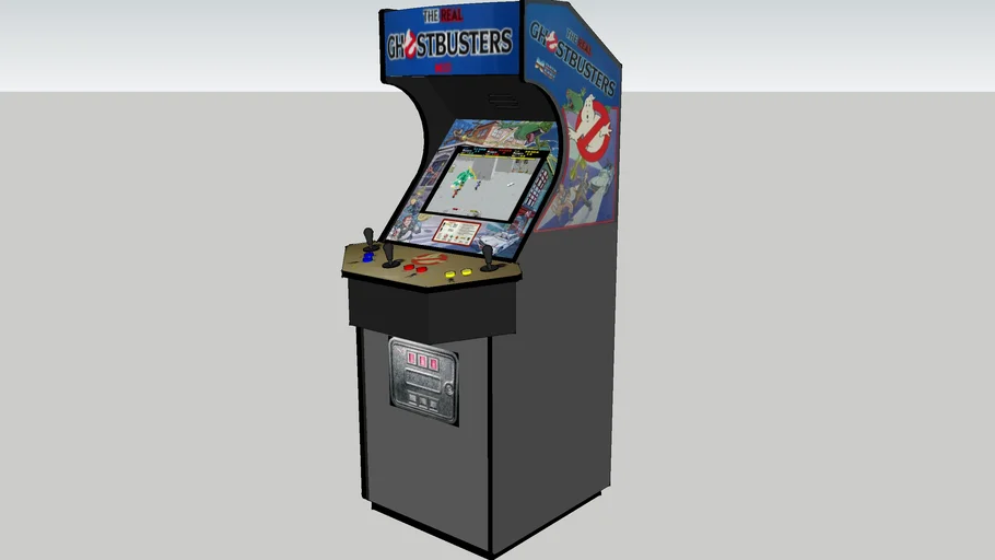 Ghostbusters arcade game | 3D Warehouse