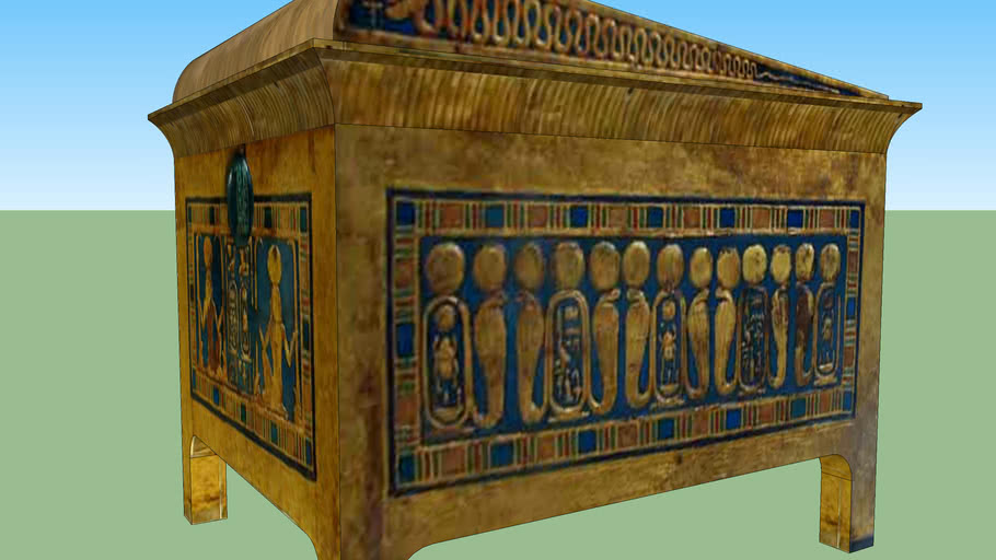 Tutankhamun Gold Box | 3D Warehouse