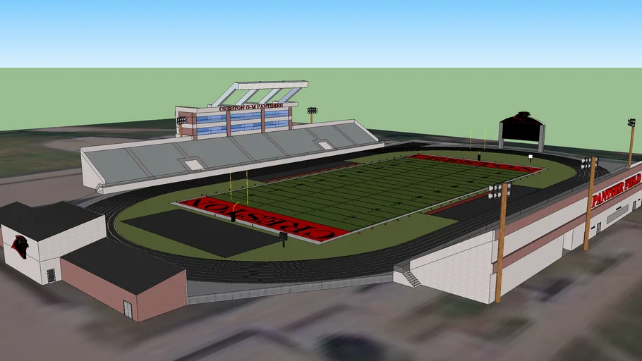 Football Stadium | 3D Warehouse