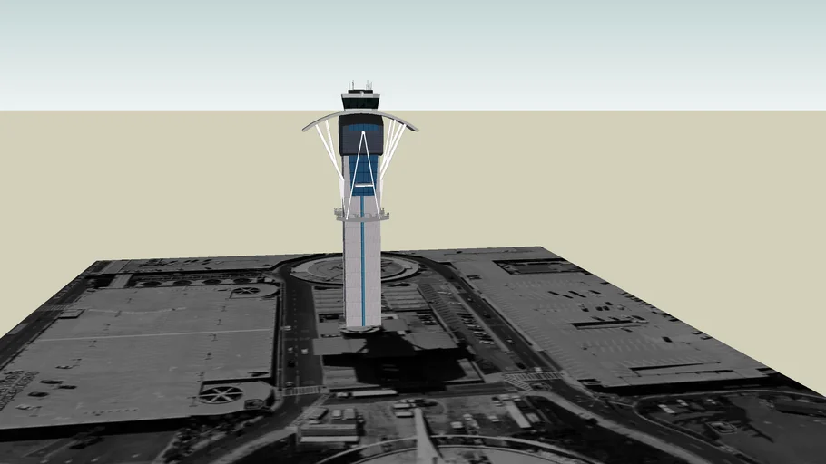 Los Angeles Control Tower | 3D Warehouse