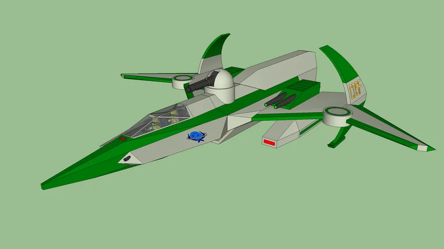 Cornerian Heavy starfighter | 3D Warehouse