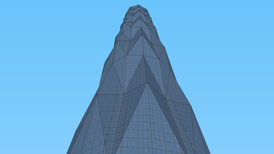 成都绿地中心 云玺468 Chengdu Greenland Tower | 3D Warehouse