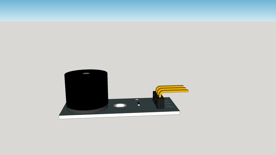 3.3-5V Passive Buzzer Alarm Module | 3D Warehouse