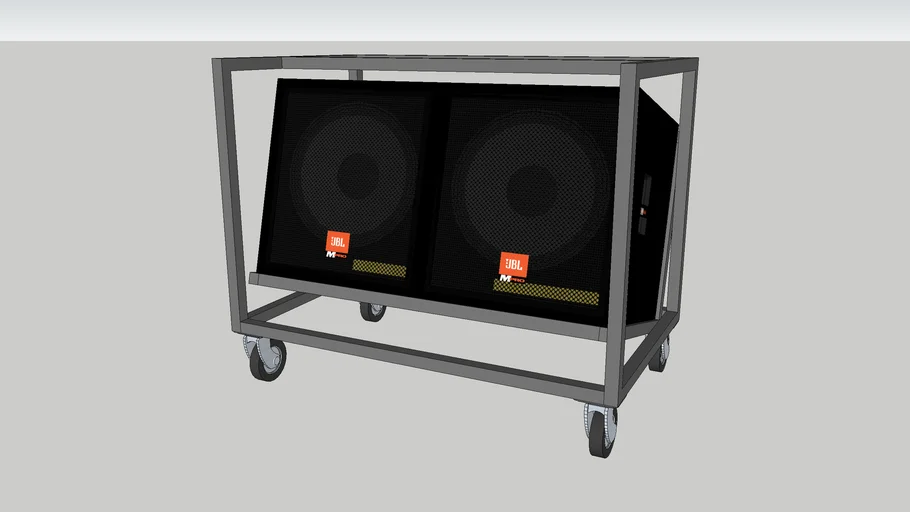 sub woofer cart | 3D Warehouse