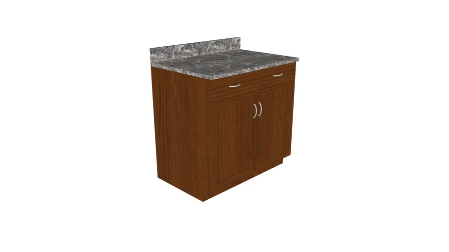 Cabinetry_Kitchen-Cabinet-Counter-Level-3ft.skp (517.5 kB SketchUp 2015 ...