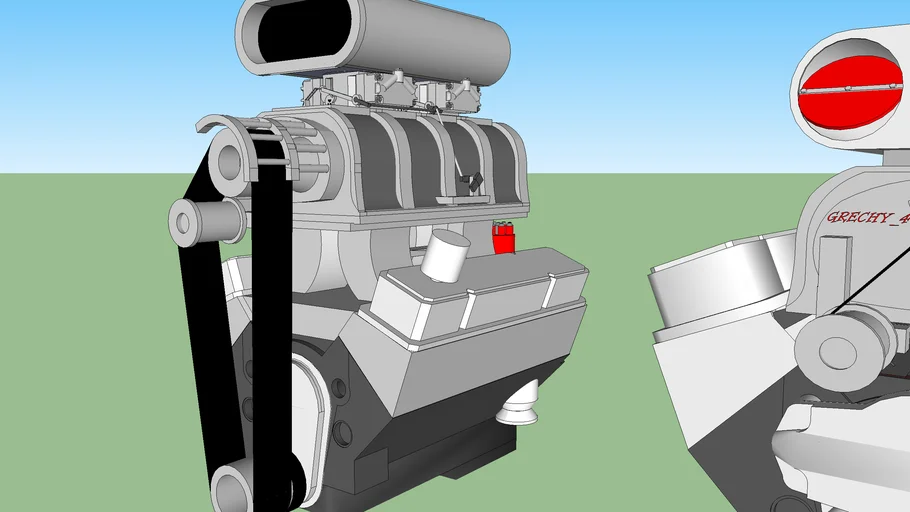 350 small block - 572 Big Block Templates | 3D Warehouse