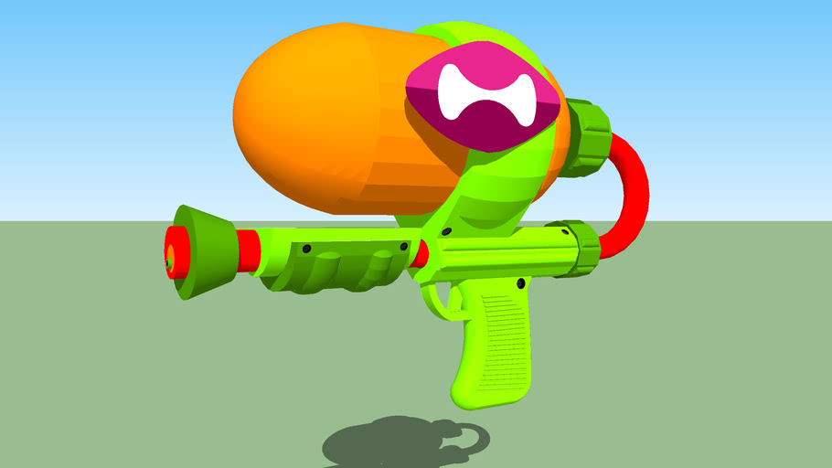 Splatoon Tentatek Splattershot | 3D Warehouse
