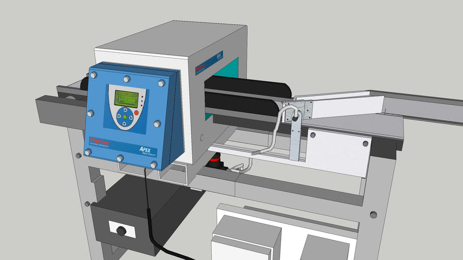 Inspection Metal Detector Apex 500 | 3D Warehouse
