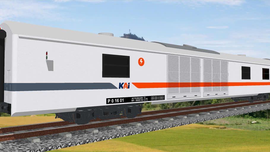 Kereta Pembangkit New Image (2016) | 3D Warehouse