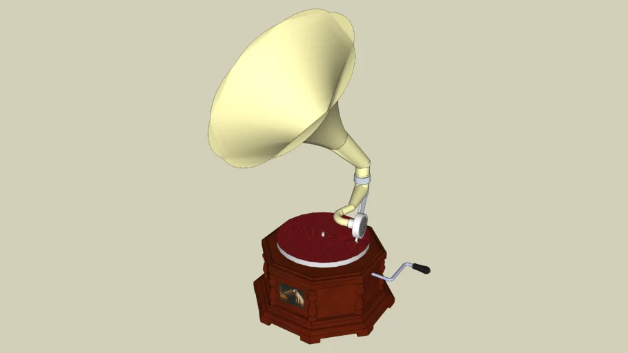 Gramophone | 3D Warehouse