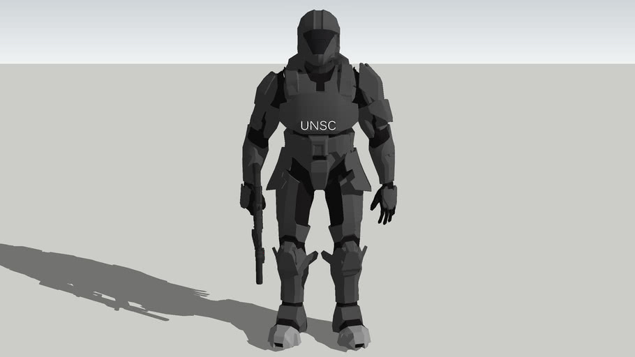 Prototype ODST armor | 3D Warehouse