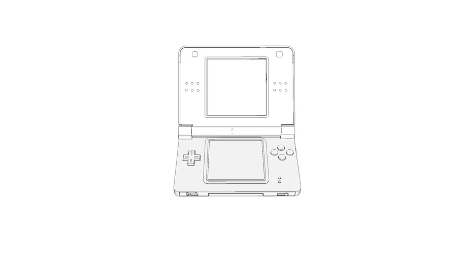 Nintendo DS Lite | 3D Warehouse