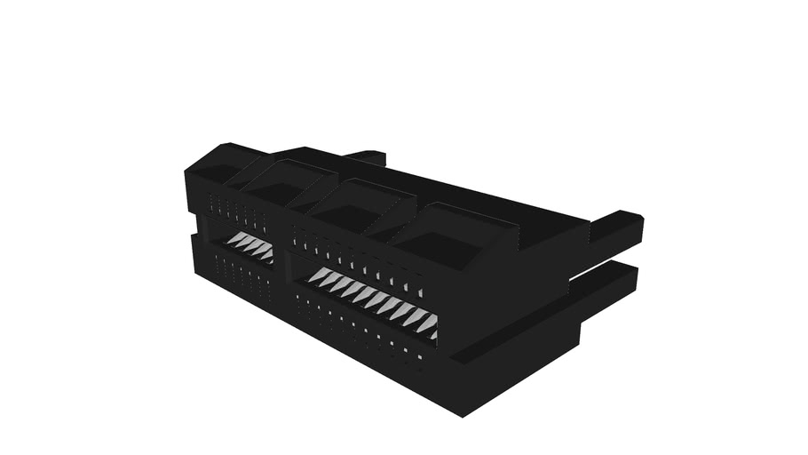 PCI Express Card Extender for Straddle Mount, 36 Contacts, with Pegs ...