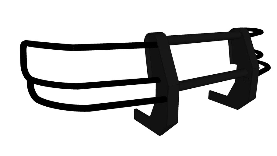 crown vic push bar (updated) | 3D Warehouse