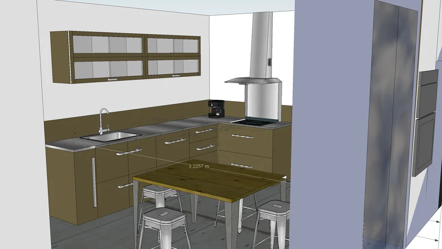 CUISINE PROJET MAISON | 3D Warehouse