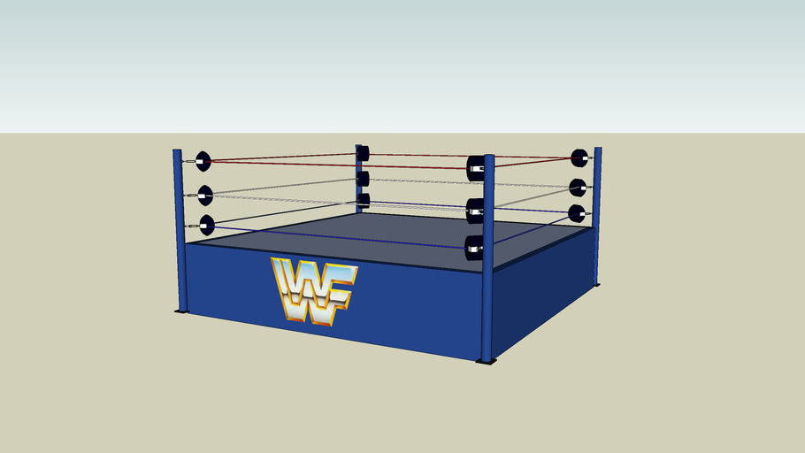 WWF WWE classic ring | 3D Warehouse