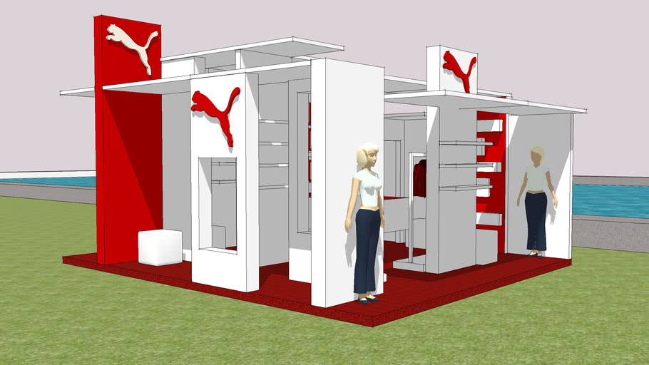 puma store design | 3D Warehouse